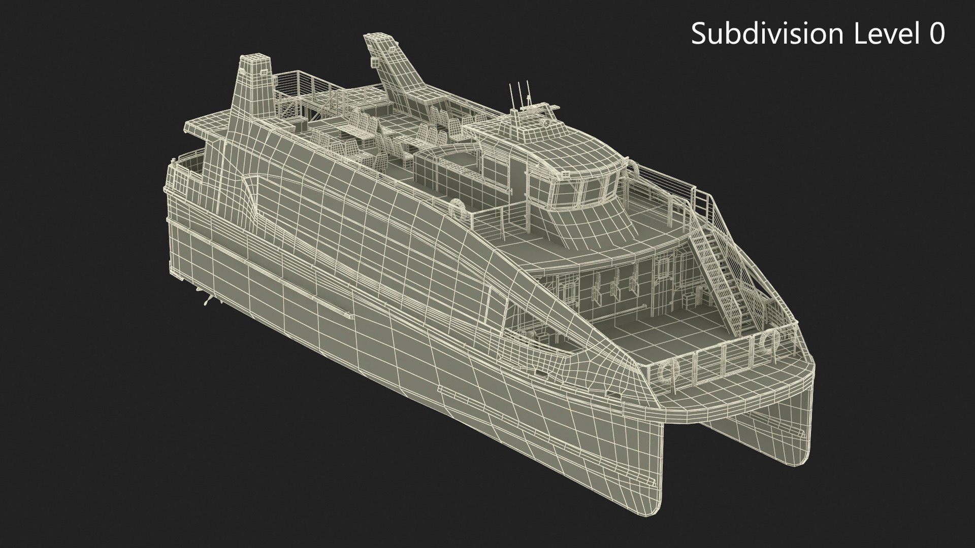 3D NYC Passenger Ferry Boat Model - TurboSquid 2260917