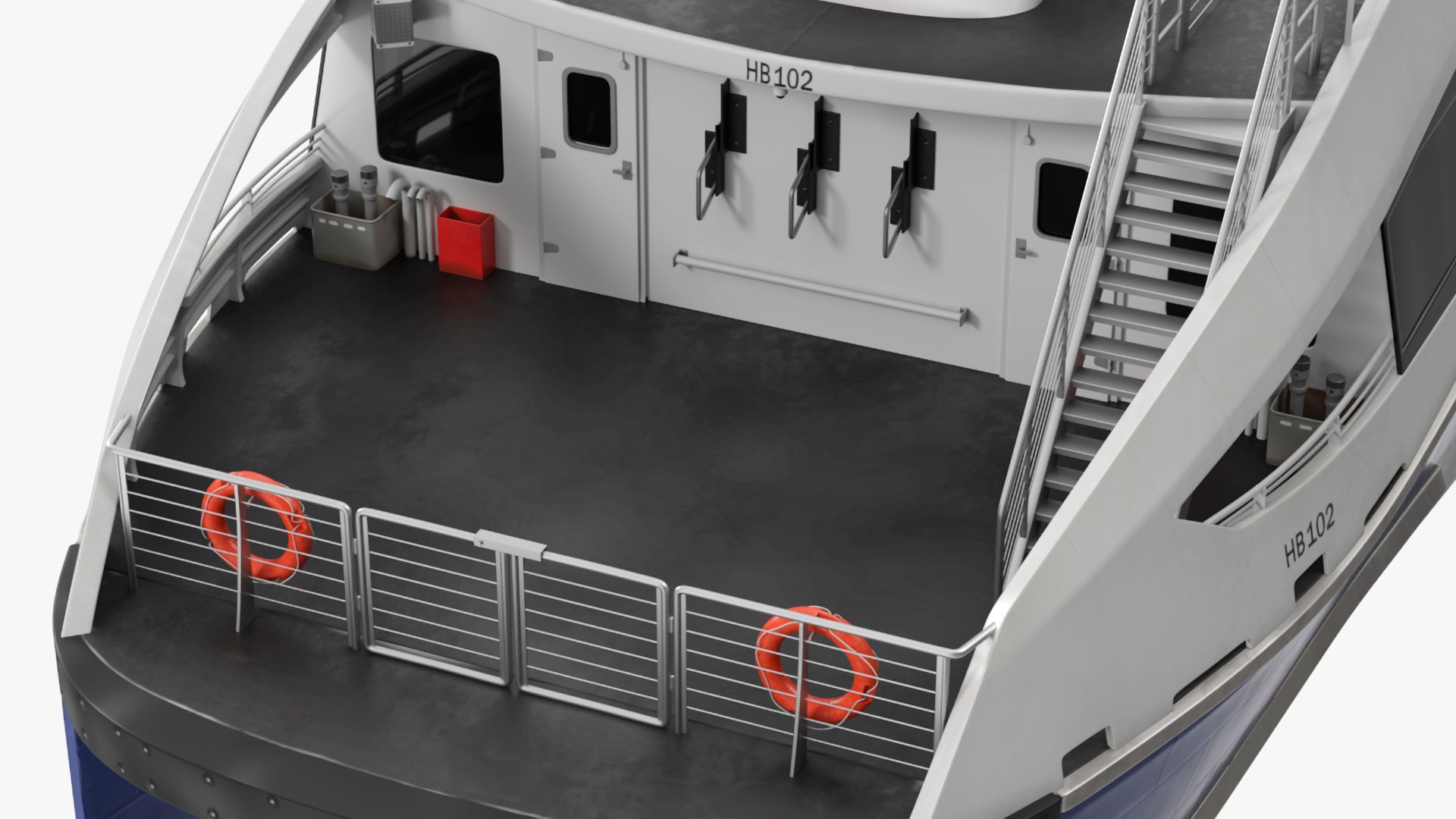 3D NYC Passenger Ferry Boat Model - TurboSquid 2260917