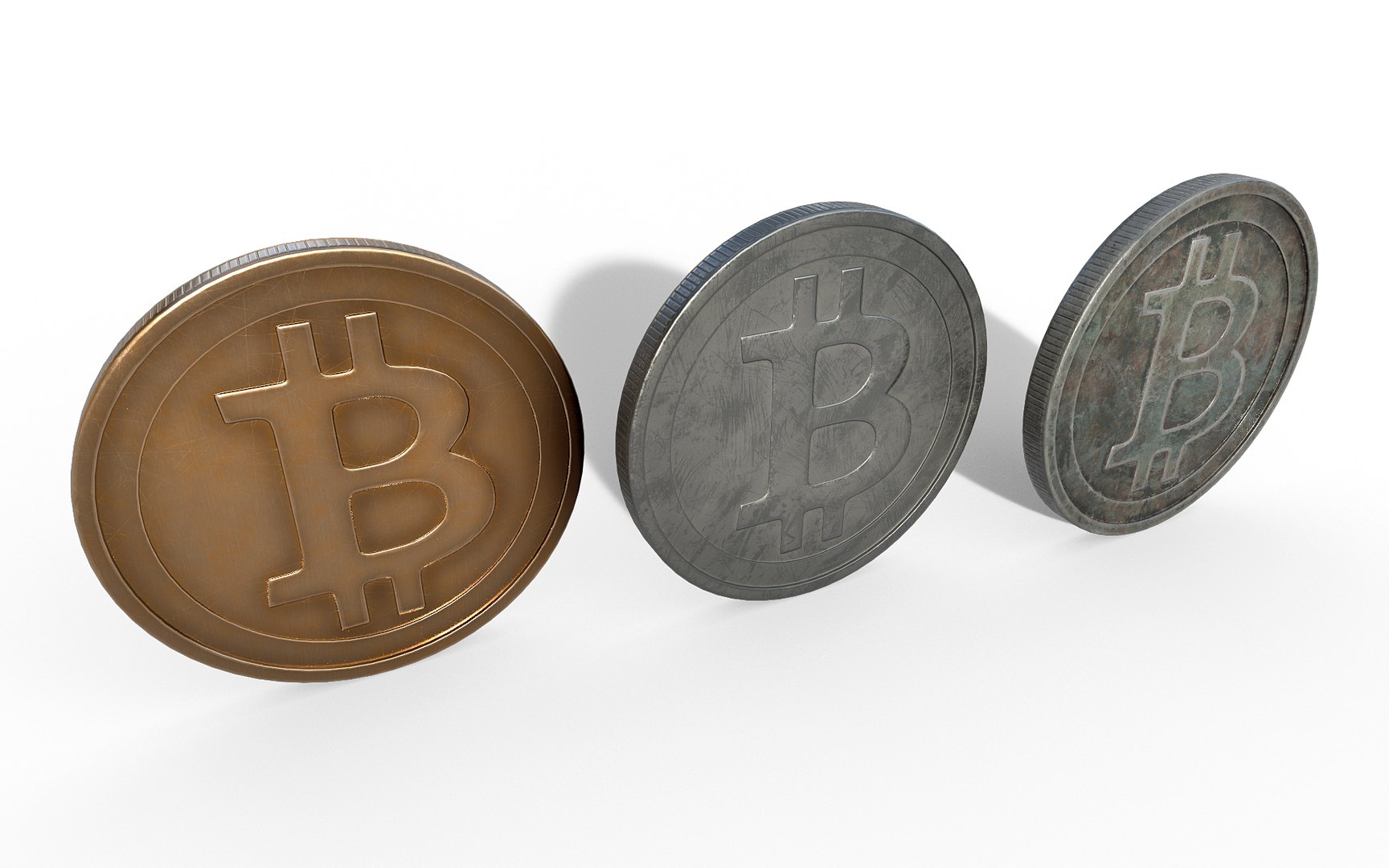 Bitcoin Model - TurboSquid 2188851