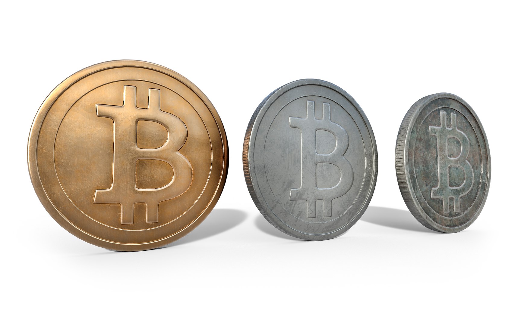 Bitcoin Model - TurboSquid 2188851