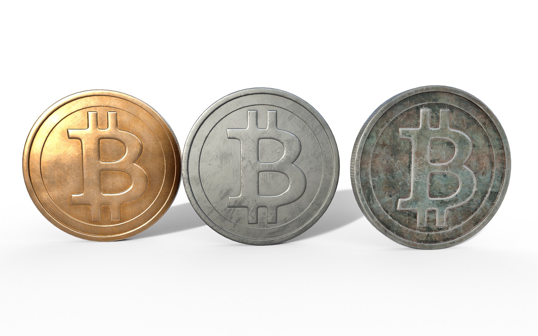 Bitcoin Model - TurboSquid 2188851