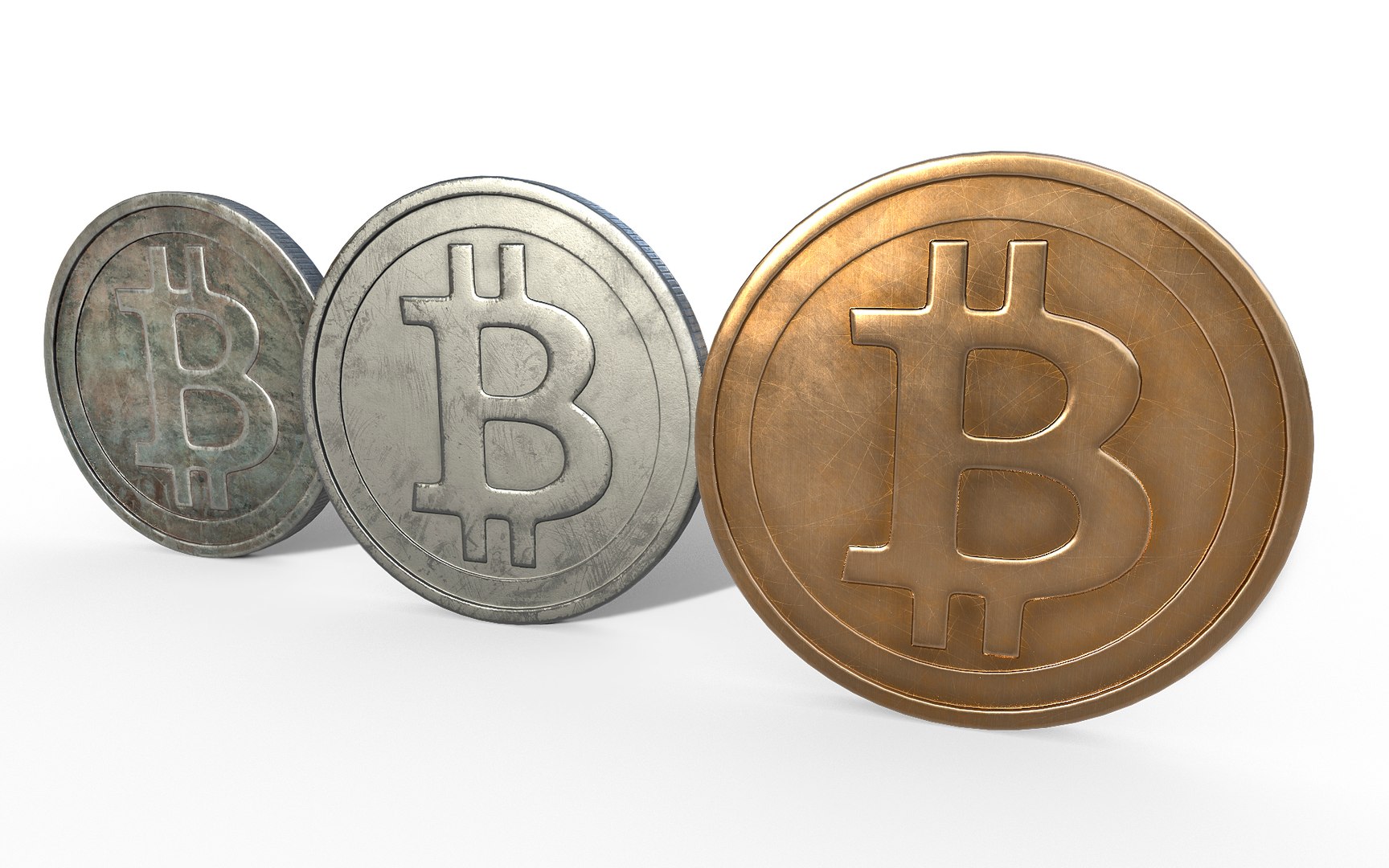 Bitcoin Model - TurboSquid 2188851