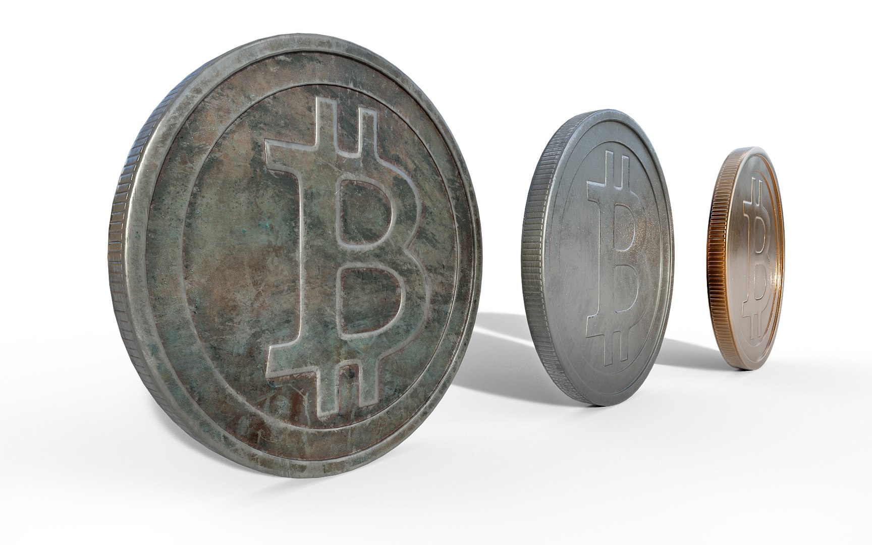 Bitcoin Model - TurboSquid 2188851