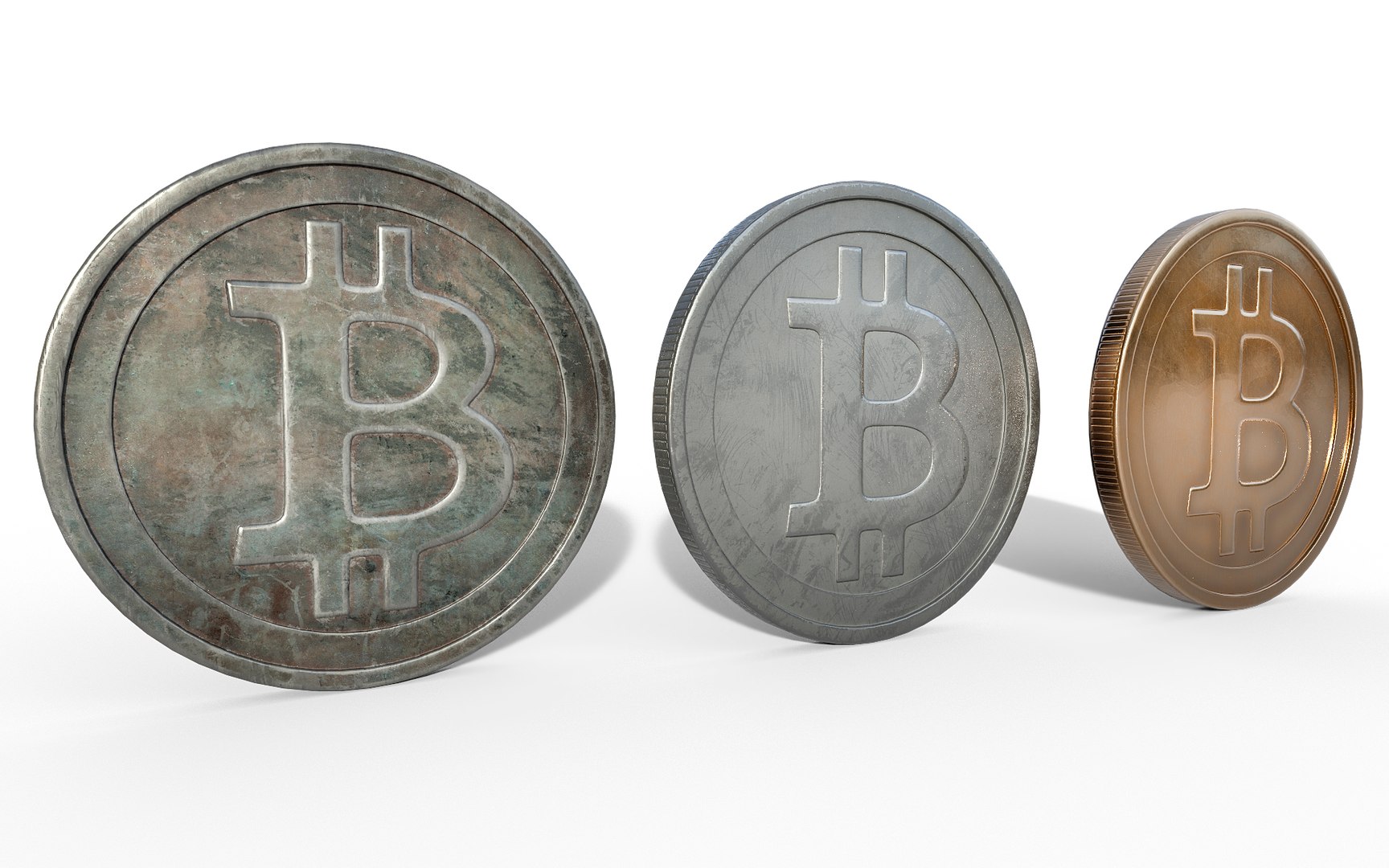 Bitcoin Model - TurboSquid 2188851