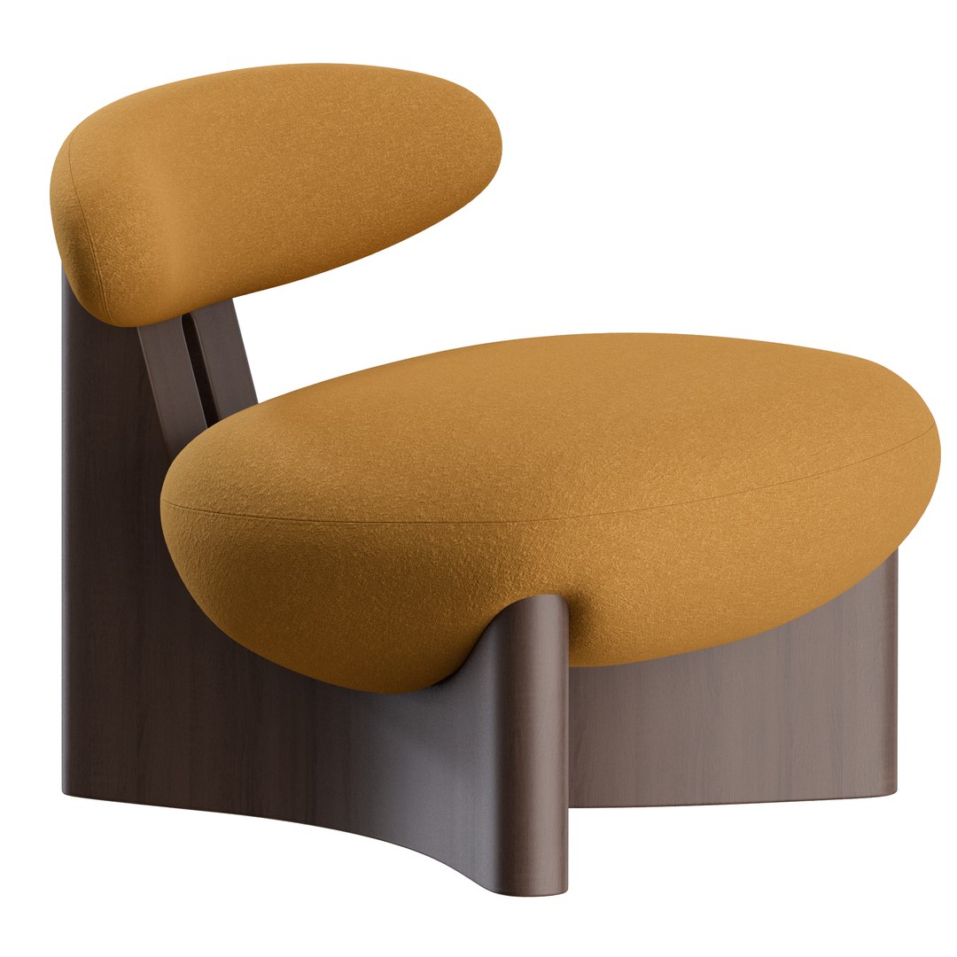 Gobi Armchair By Enne 3D Model - TurboSquid 2311901