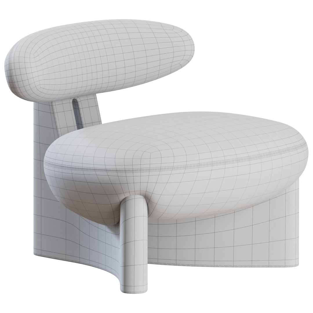 Gobi Armchair By Enne 3D Model - TurboSquid 2311901