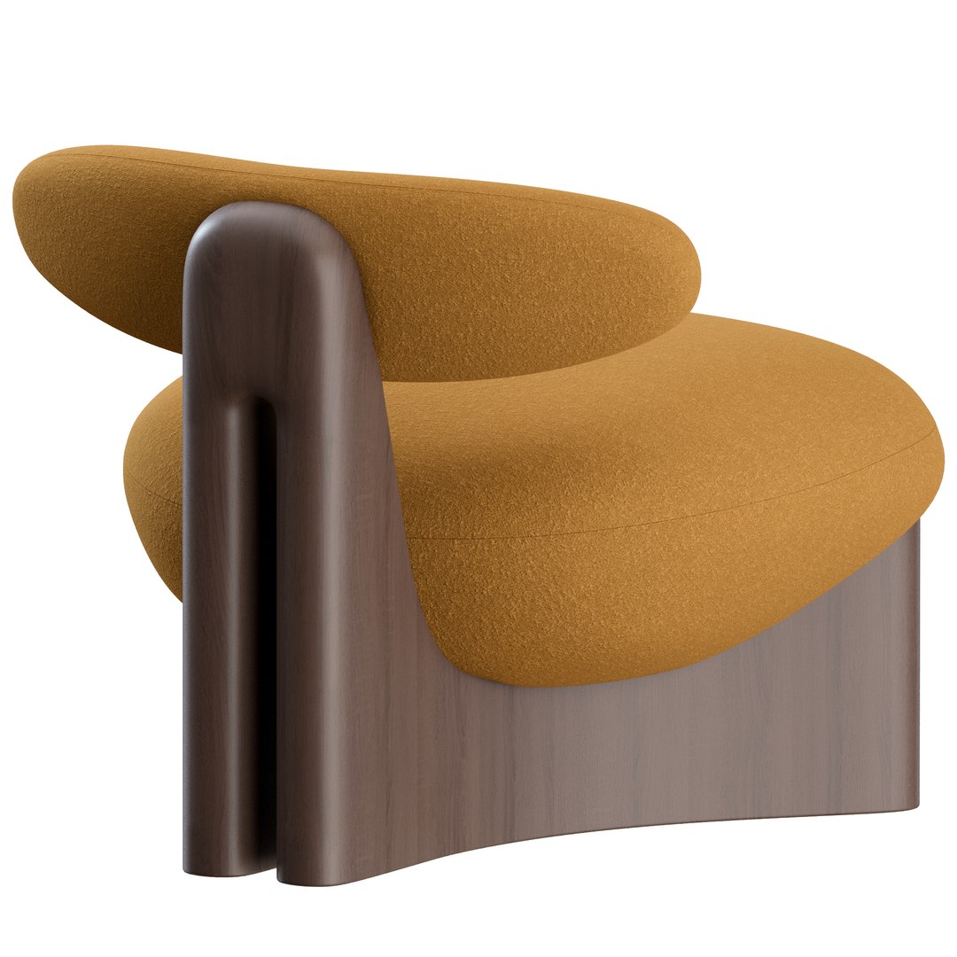 Gobi Armchair By Enne 3D Model - TurboSquid 2311901