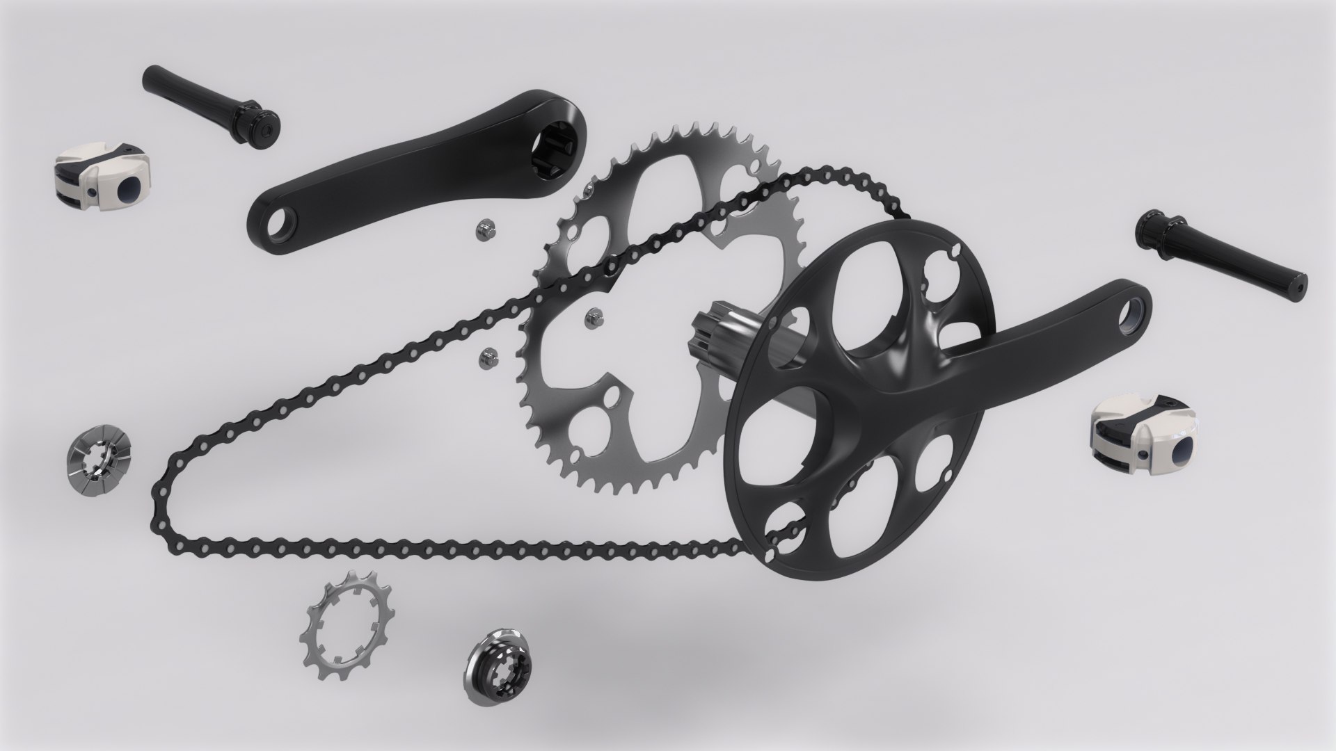 Cycle Bicycle Track 3D Model - TurboSquid 1630581