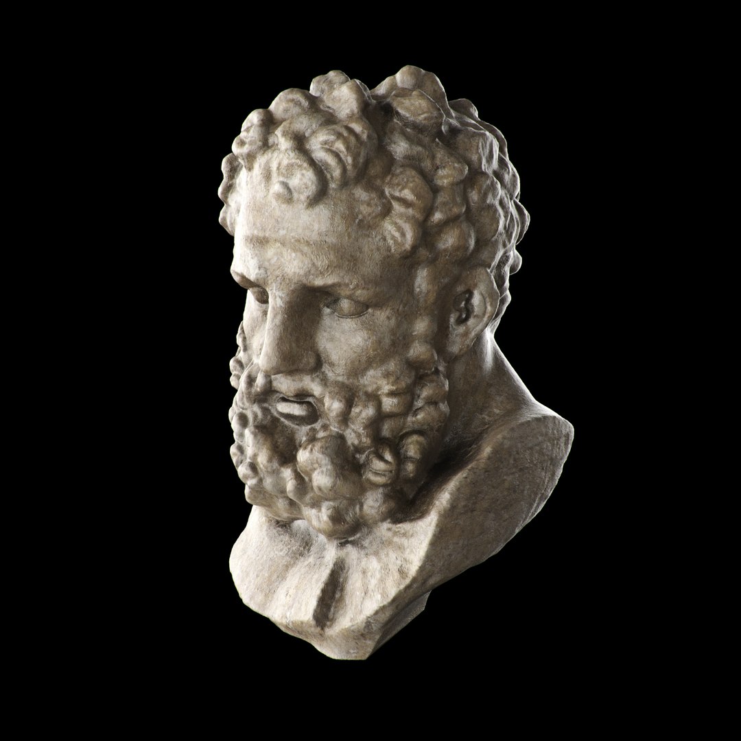 Heracles Bust Obj