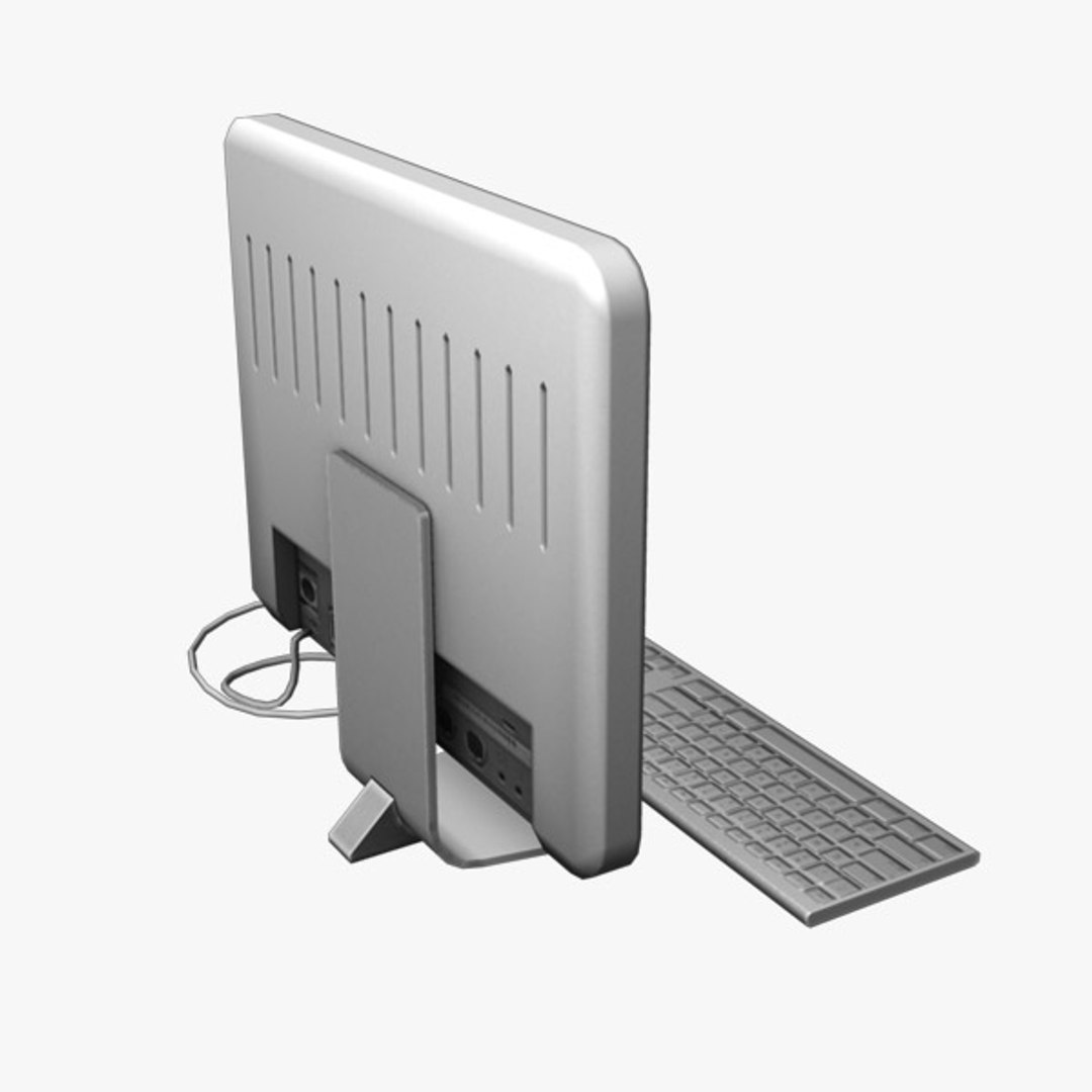 3d Model Modern Computer
