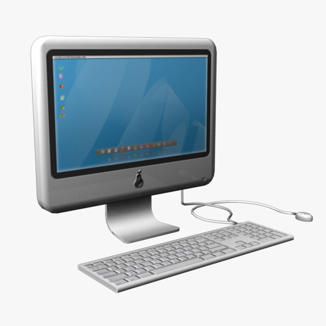 3d Model Modern Computer