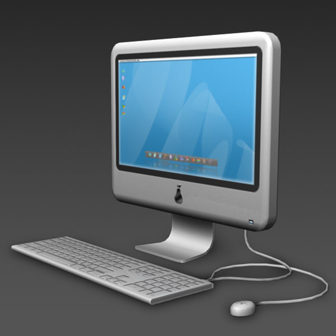 3d Model Modern Computer