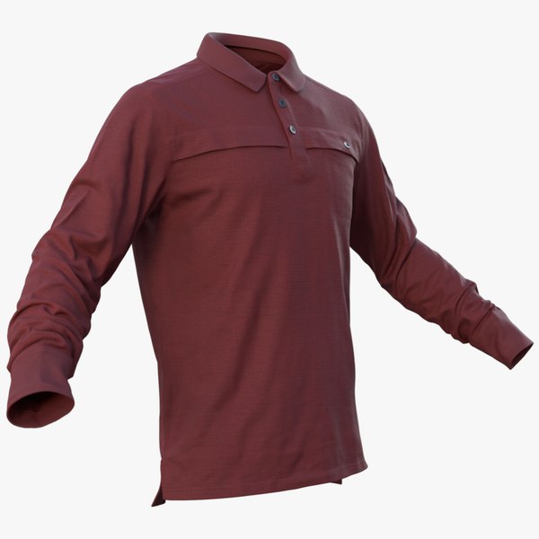 Free 3D Polo-Shirt Models | TurboSquid