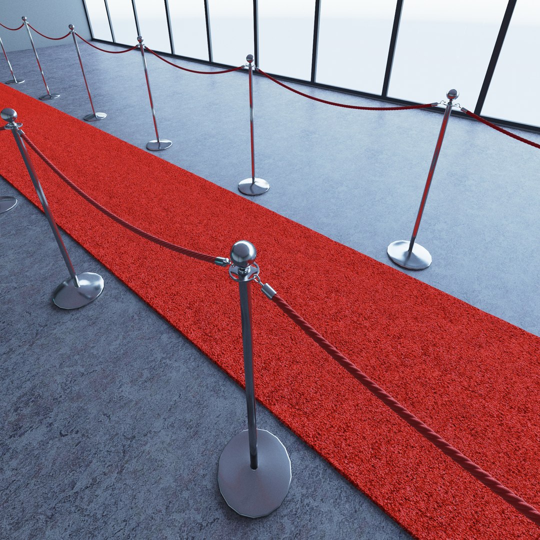 3D Red Carpet Realistic Design - TurboSquid 1733926
