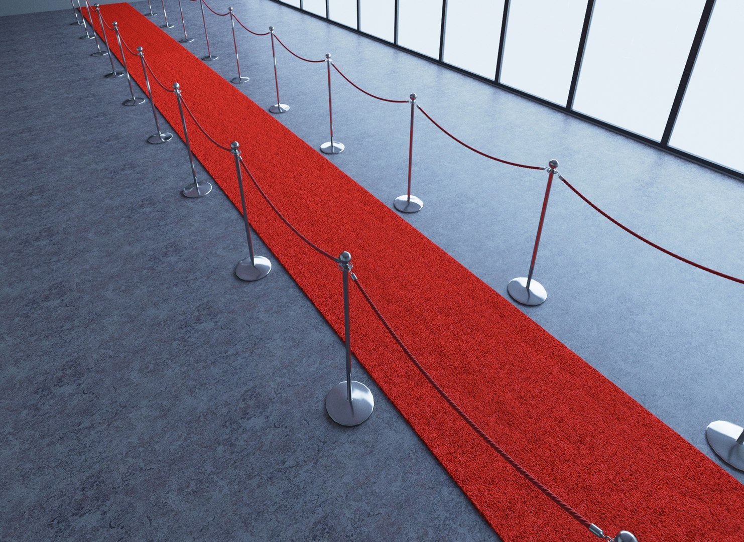 3D Red Carpet Realistic Design - TurboSquid 1733926