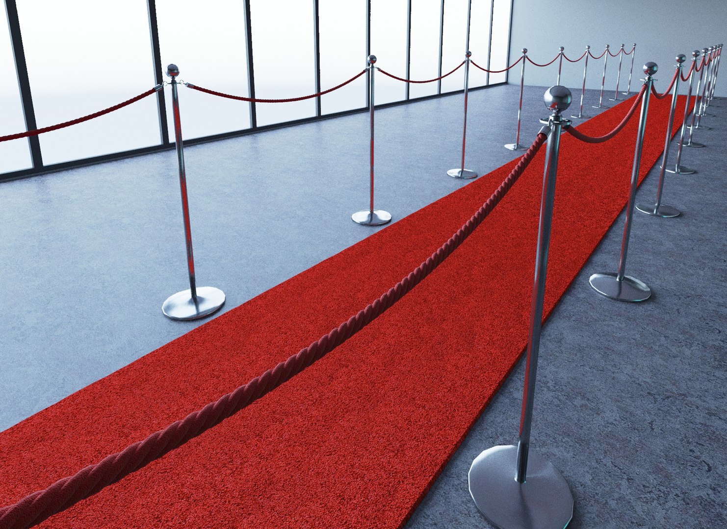 3D Red Carpet Realistic Design - TurboSquid 1733926