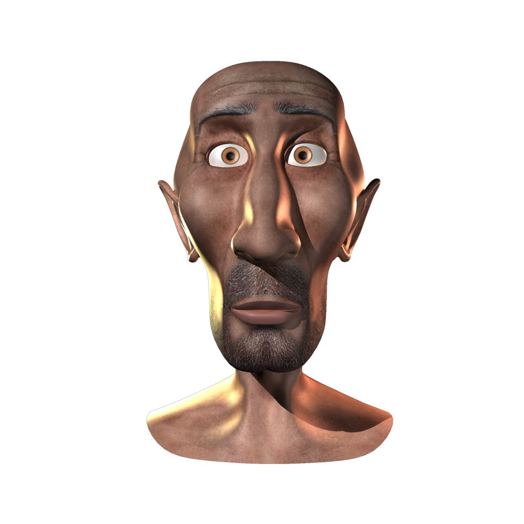 Old Man Head Max