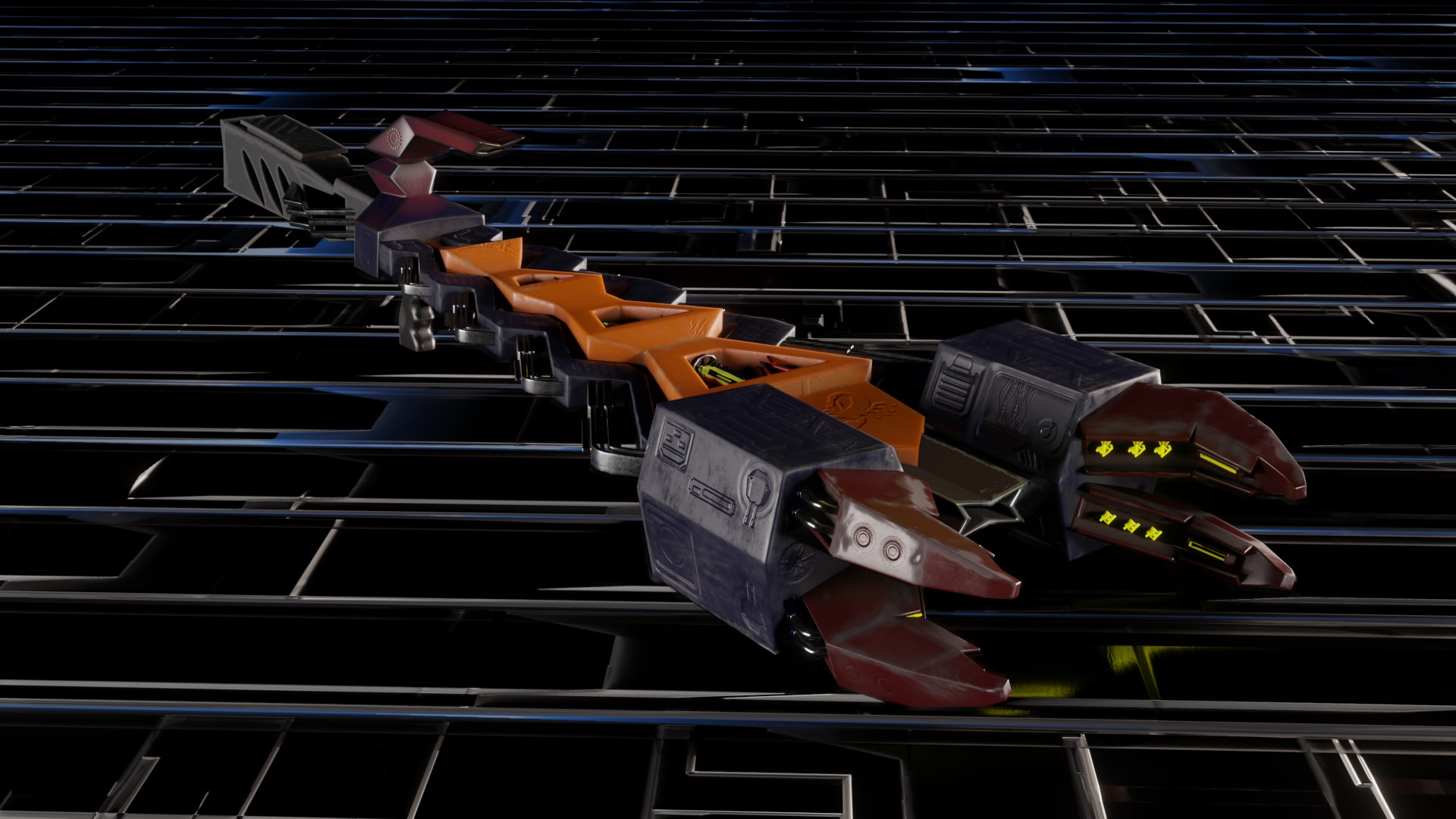 3D Energy weapon - TurboSquid 1970803