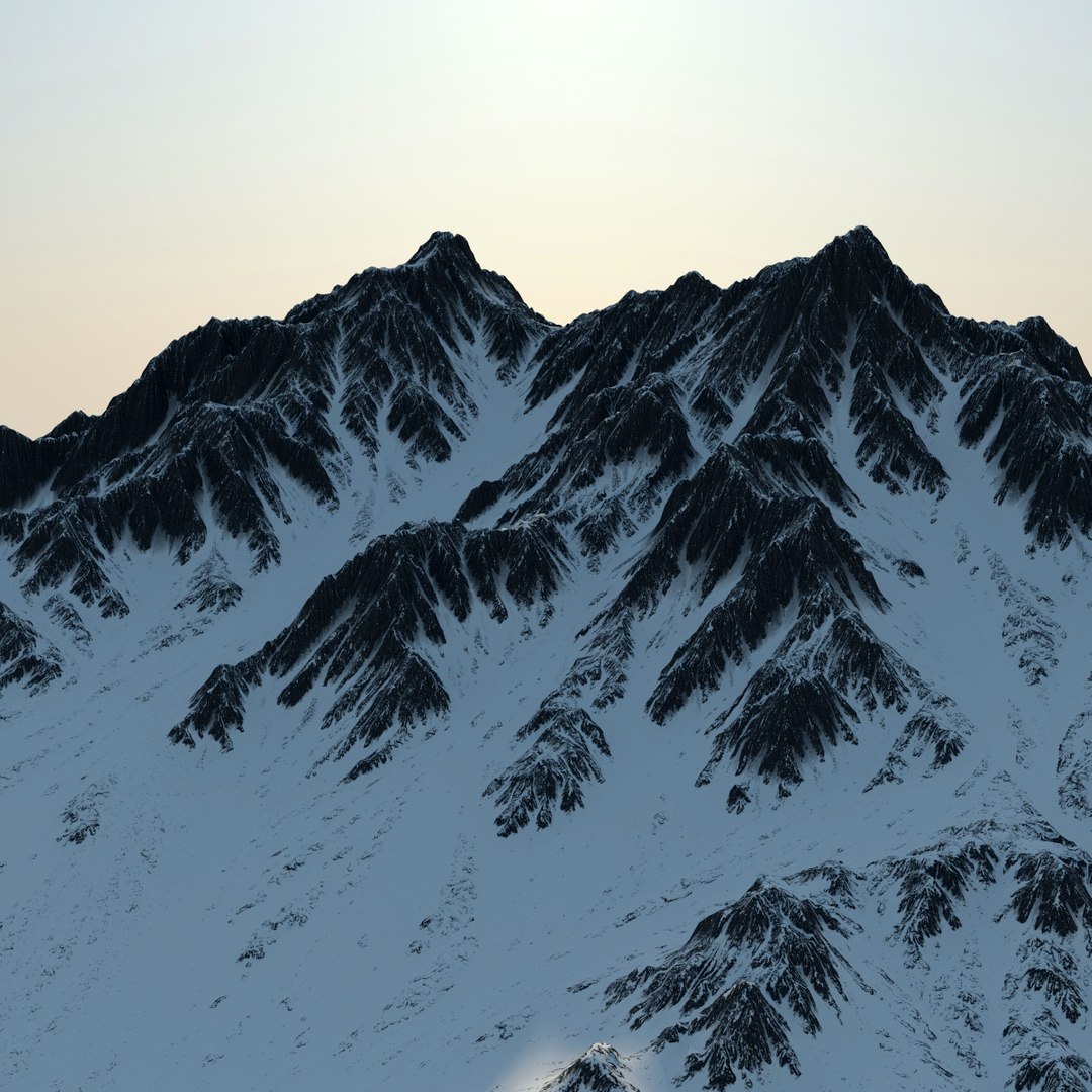 Mountain Terrain 3d Max