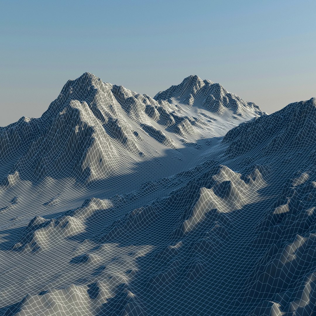 Mountain Terrain 3d Max