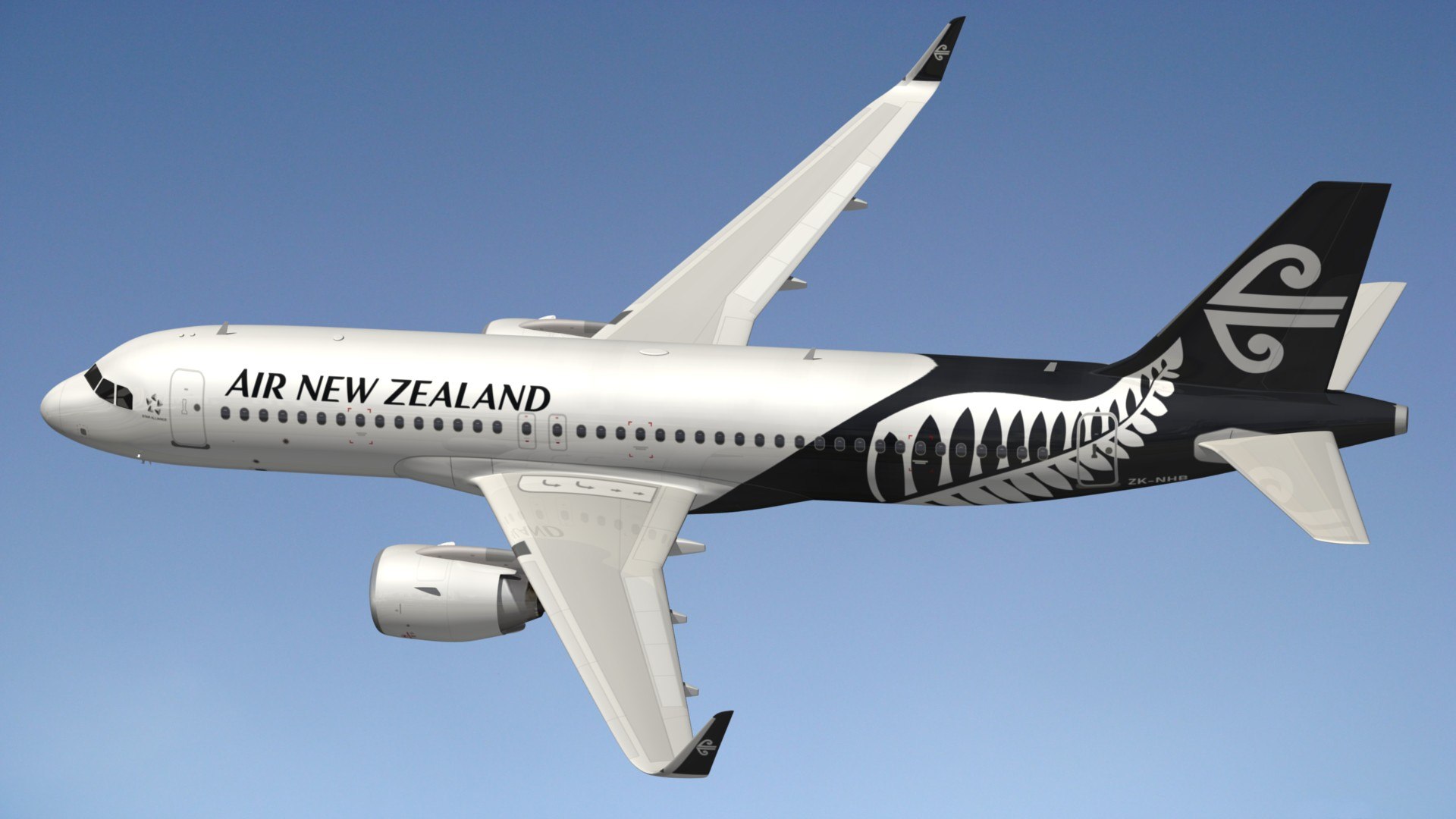 Airbus A320 Neo Air New 3D Model - TurboSquid 1421890