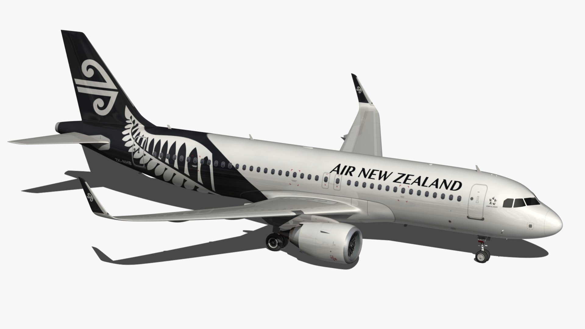 Airbus A320 Neo Air New 3D Model - TurboSquid 1421890