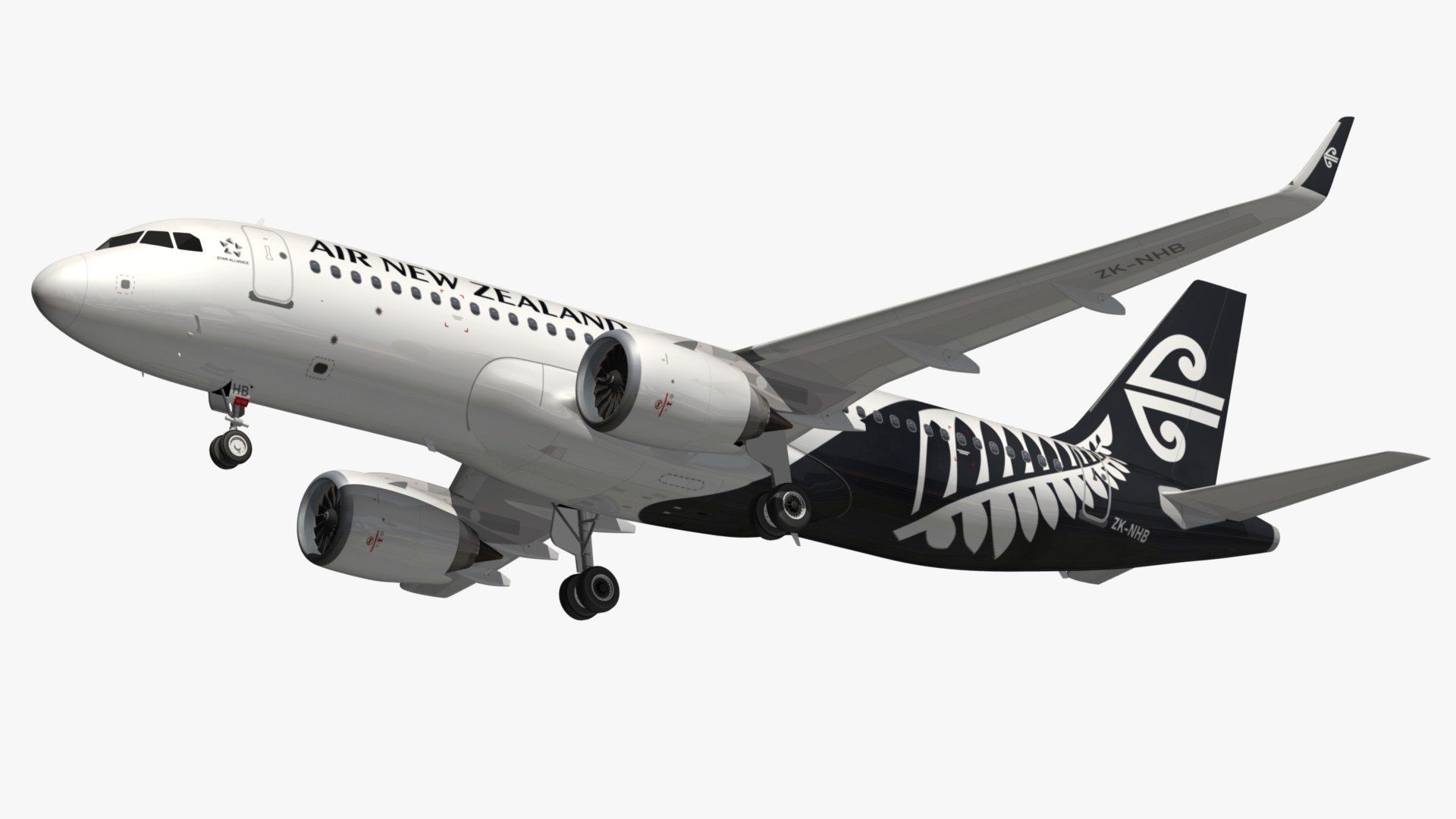 Airbus A320 Neo Air New 3D Model - TurboSquid 1421890