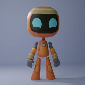 Robot rigged 3D model - TurboSquid 1653711
