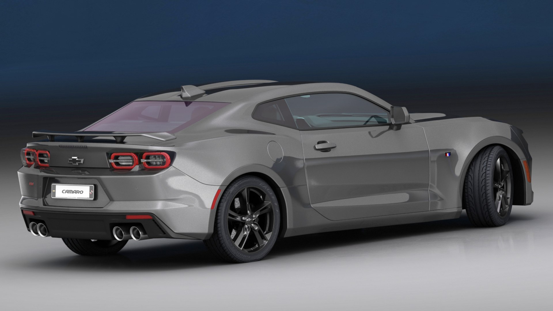 Chevrolet camaro ss 2019 model - TurboSquid 1379735
