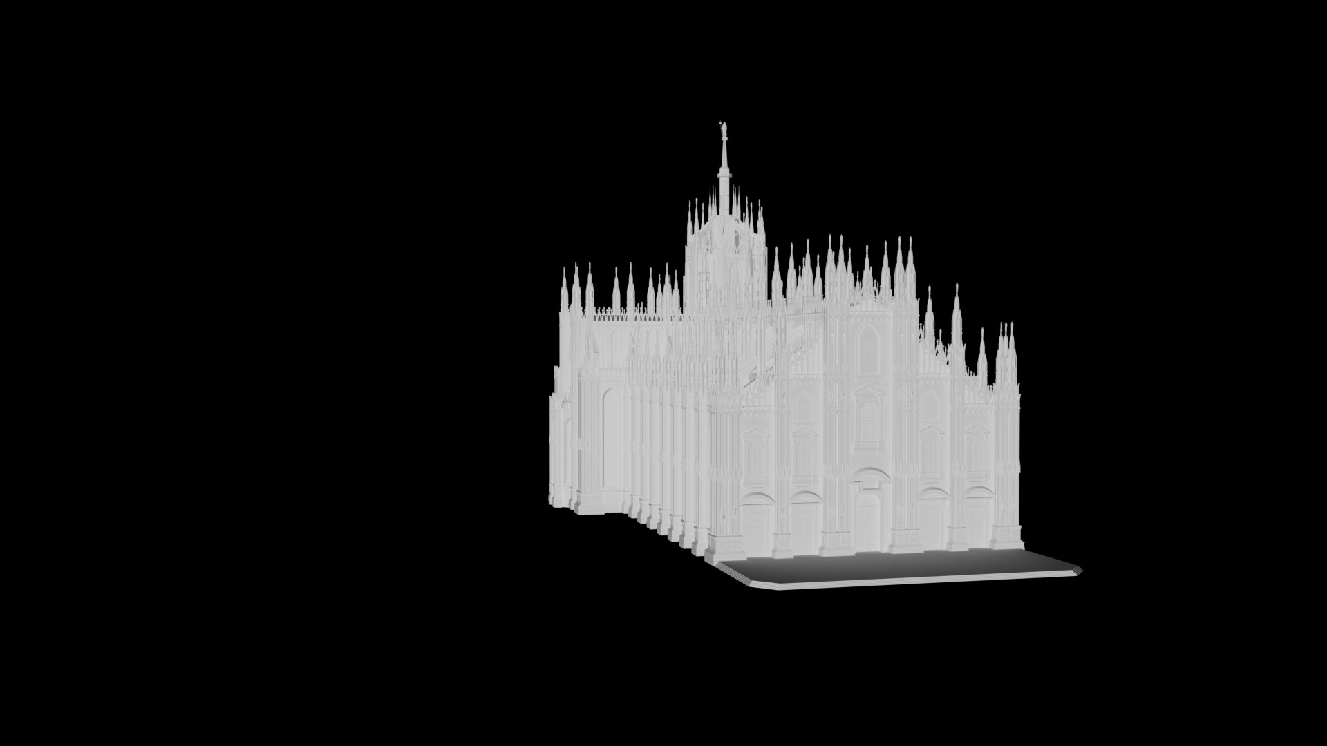Milan Cathedral Duomo 3D Model - TurboSquid 2251404