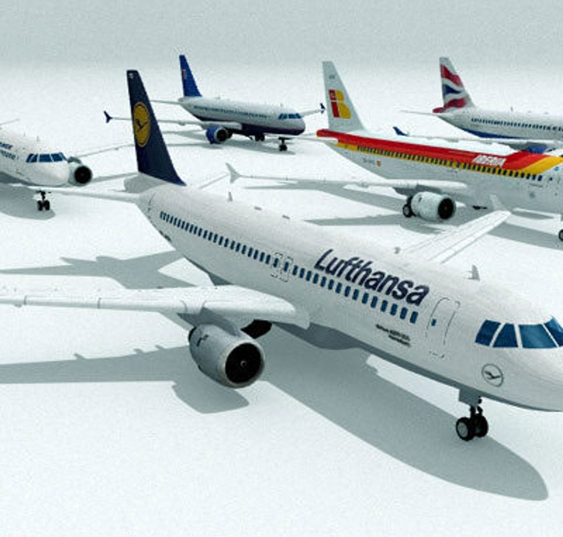 3d Airlines Air Model