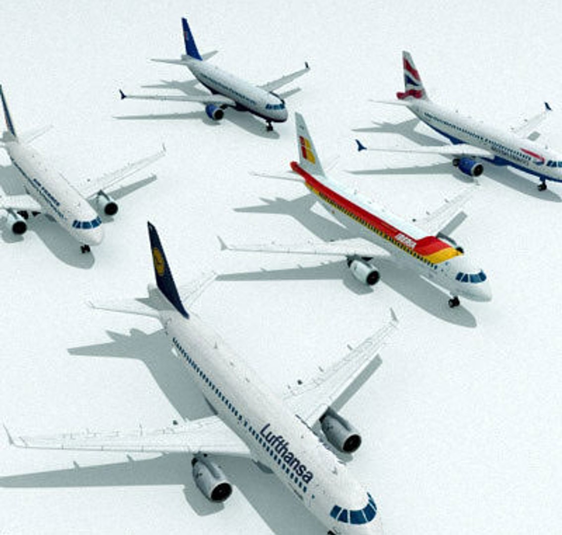3d Airlines Air Model