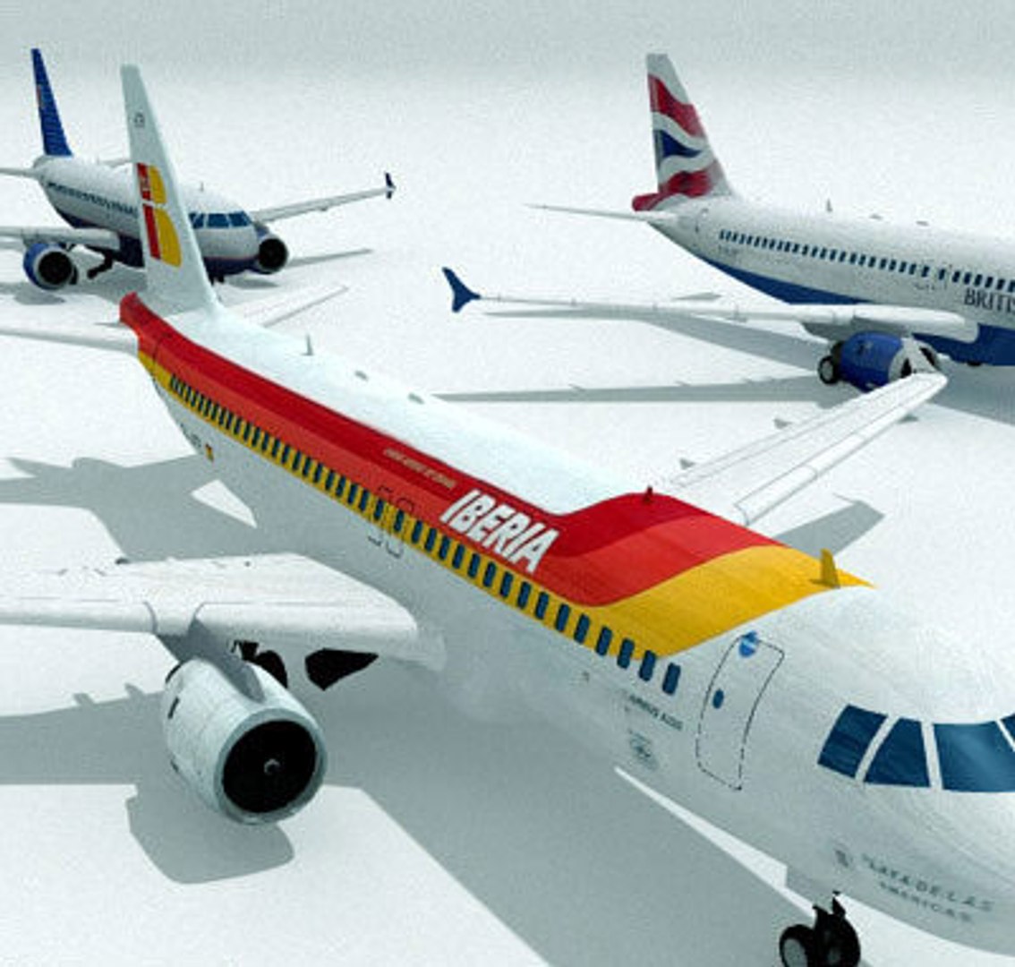 3d Airlines Air Model
