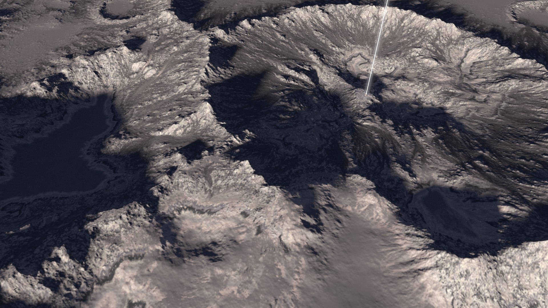 Crater 3D model - TurboSquid 1995032