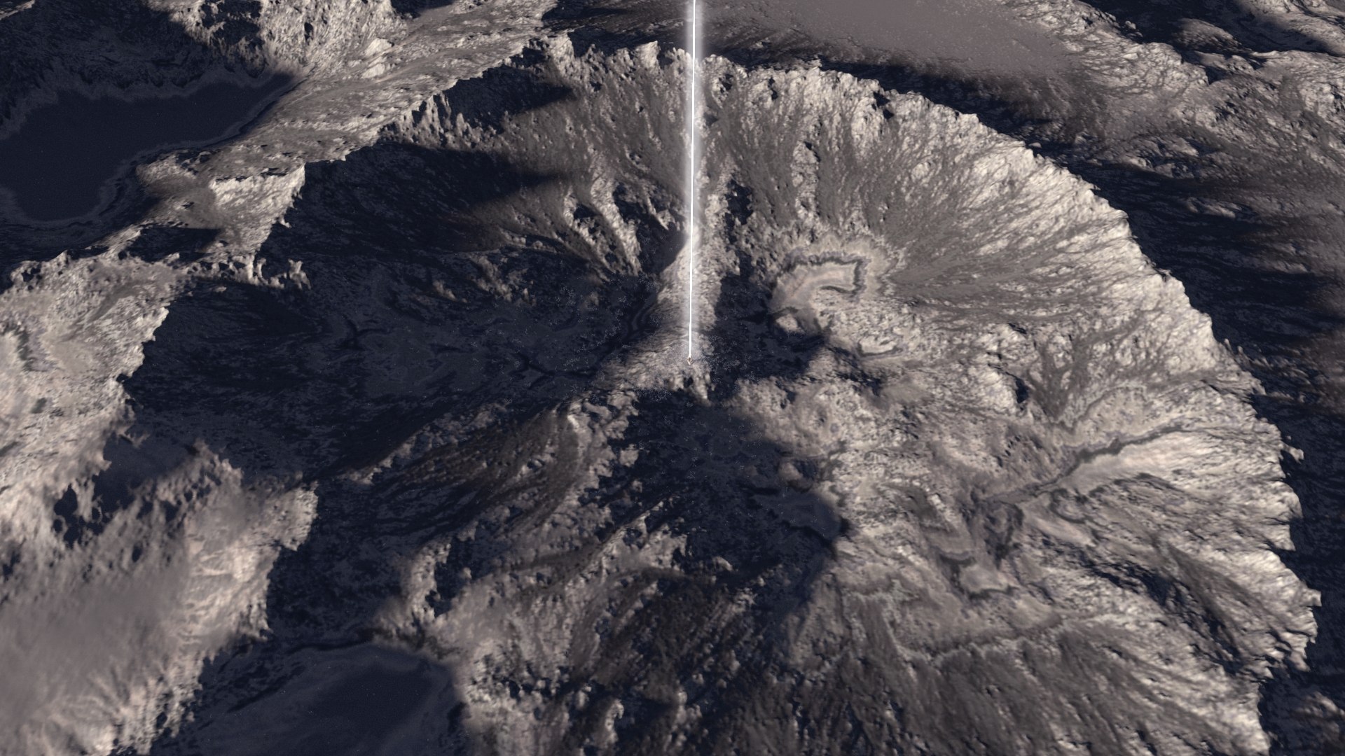 Crater 3D model - TurboSquid 1995032
