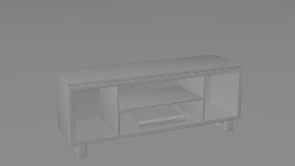 Tv Table 3D model - TurboSquid 2016913