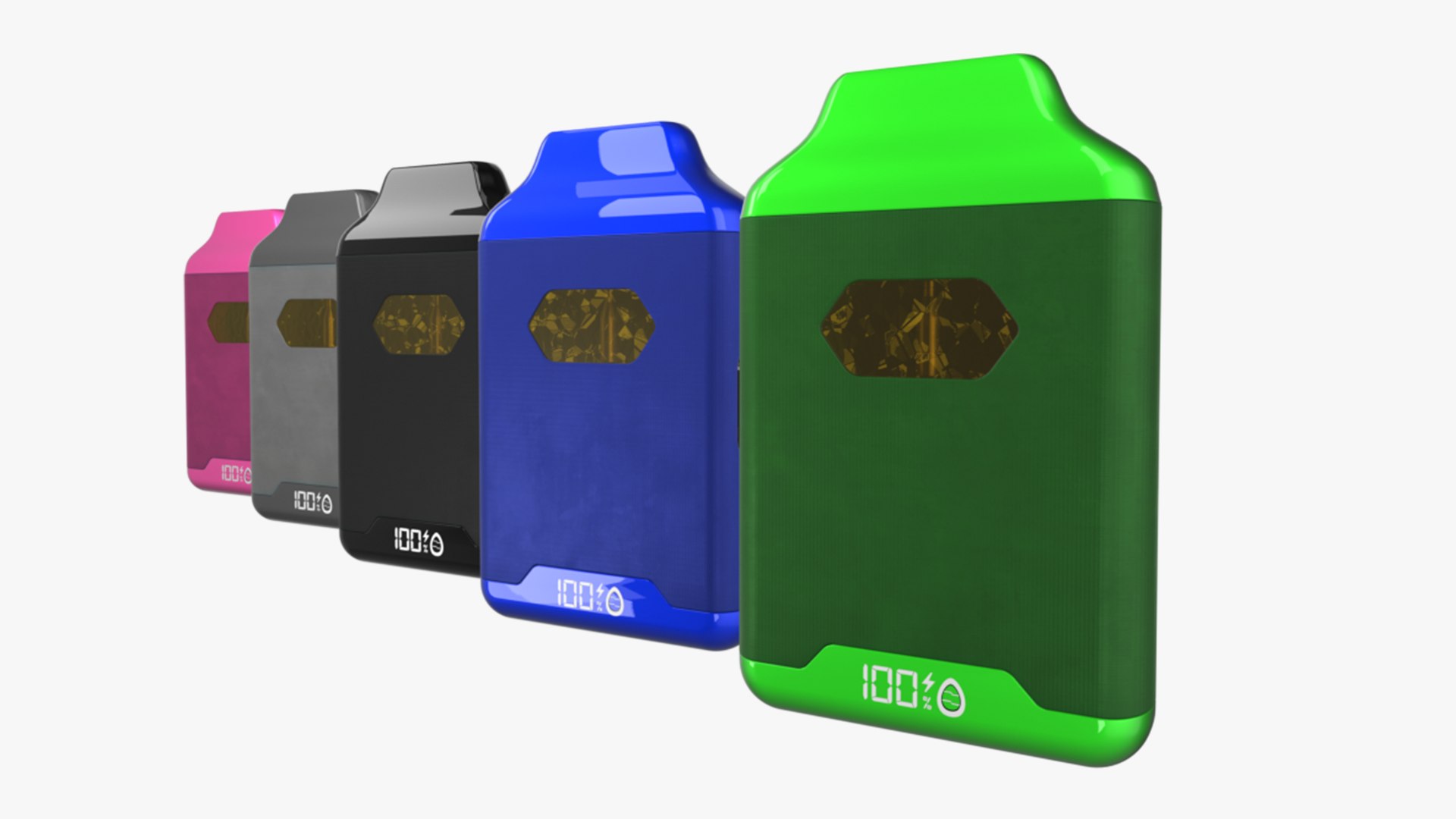 Multi-Flavored Vape E-Cigarette Pen 3D Model - TurboSquid 2406939