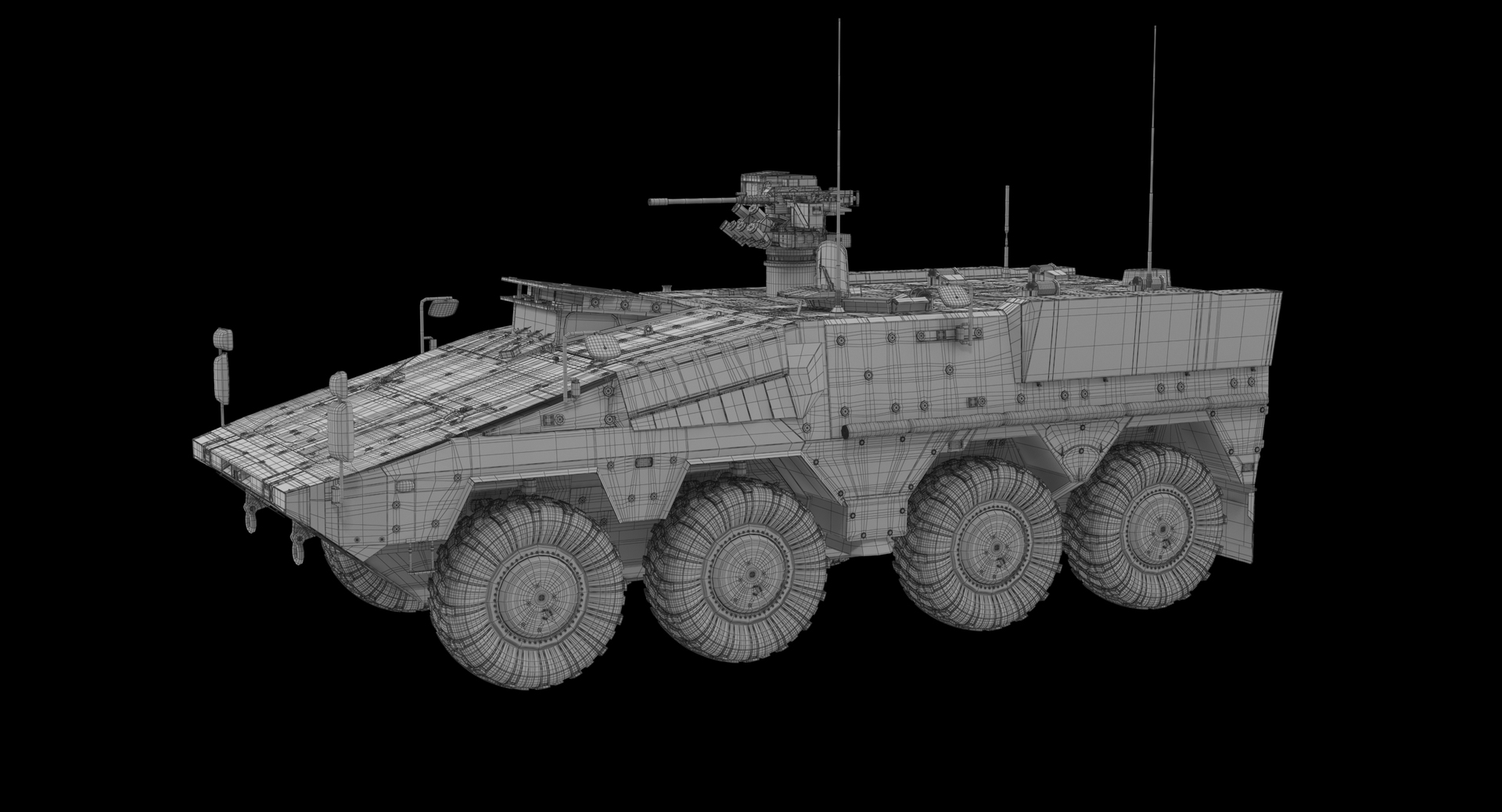 3D apc boxer green clean - TurboSquid 1406846