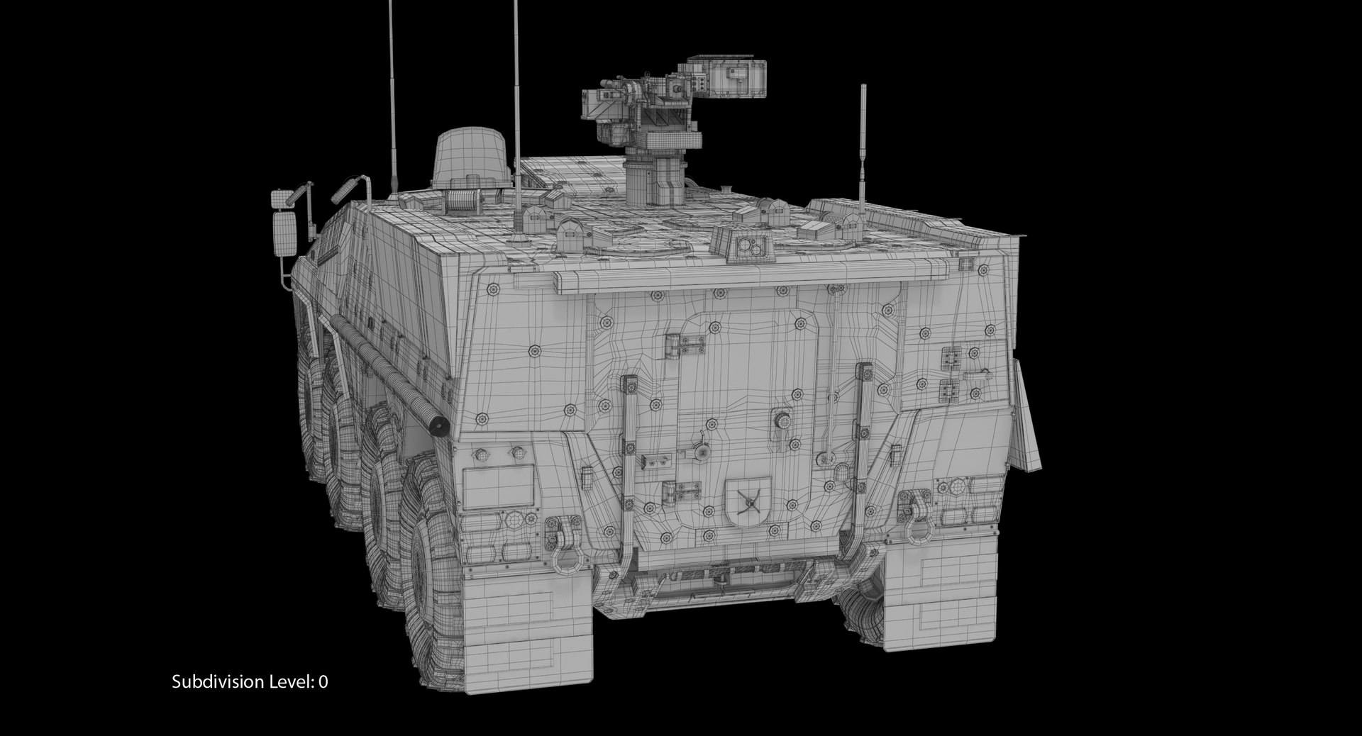 3D Apc Boxer Green Clean - TurboSquid 1406846