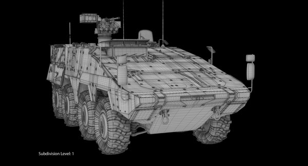 3D apc boxer green clean - TurboSquid 1406846