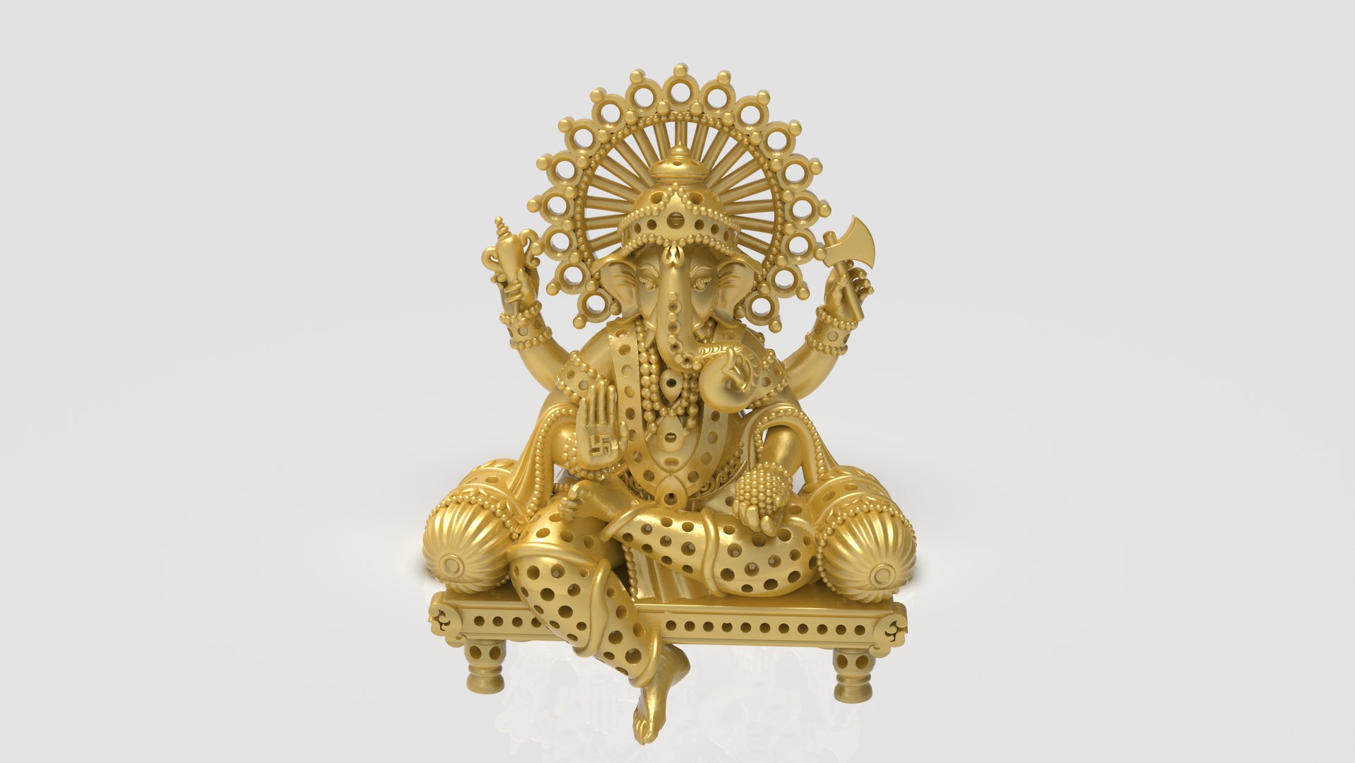 modelo 3d Archivo 3D de Ganpati Bappa - 0023 - TurboSquid 2286203