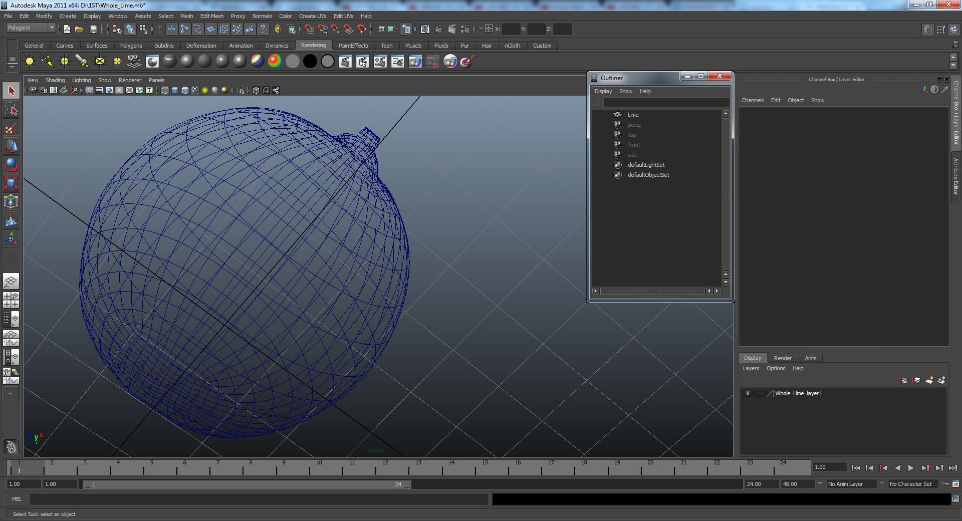 3D Lime Realistic Model - TurboSquid 1172002