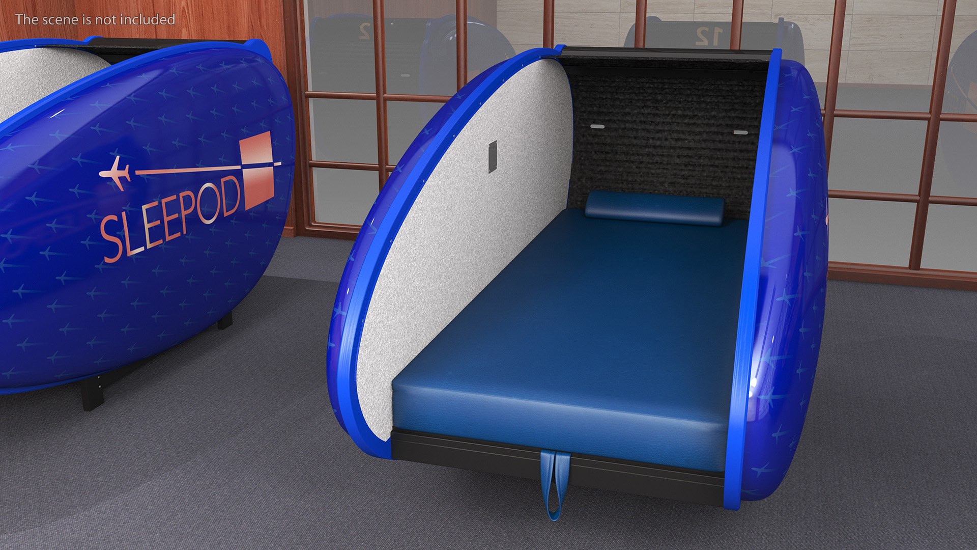 3D IGA Sleepod Rigged Model - TurboSquid 2076151