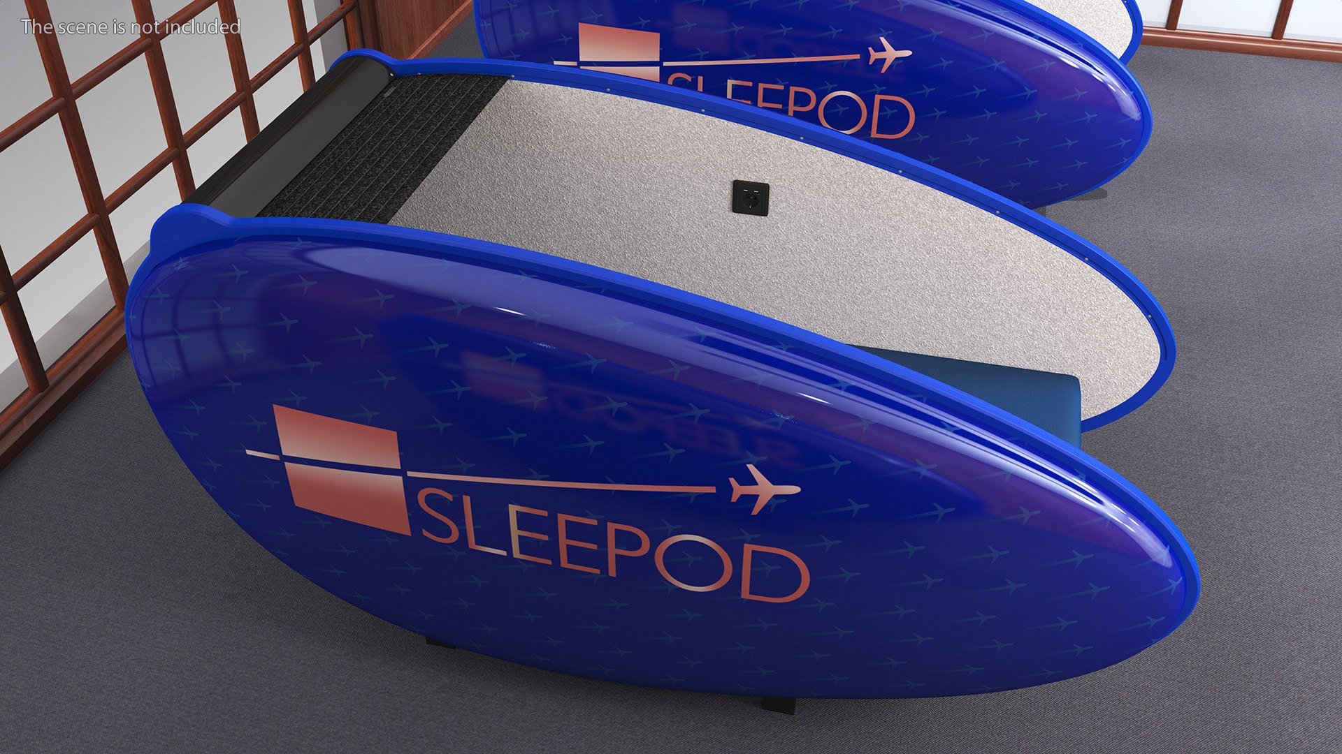3D IGA Sleepod Rigged Model - TurboSquid 2076151