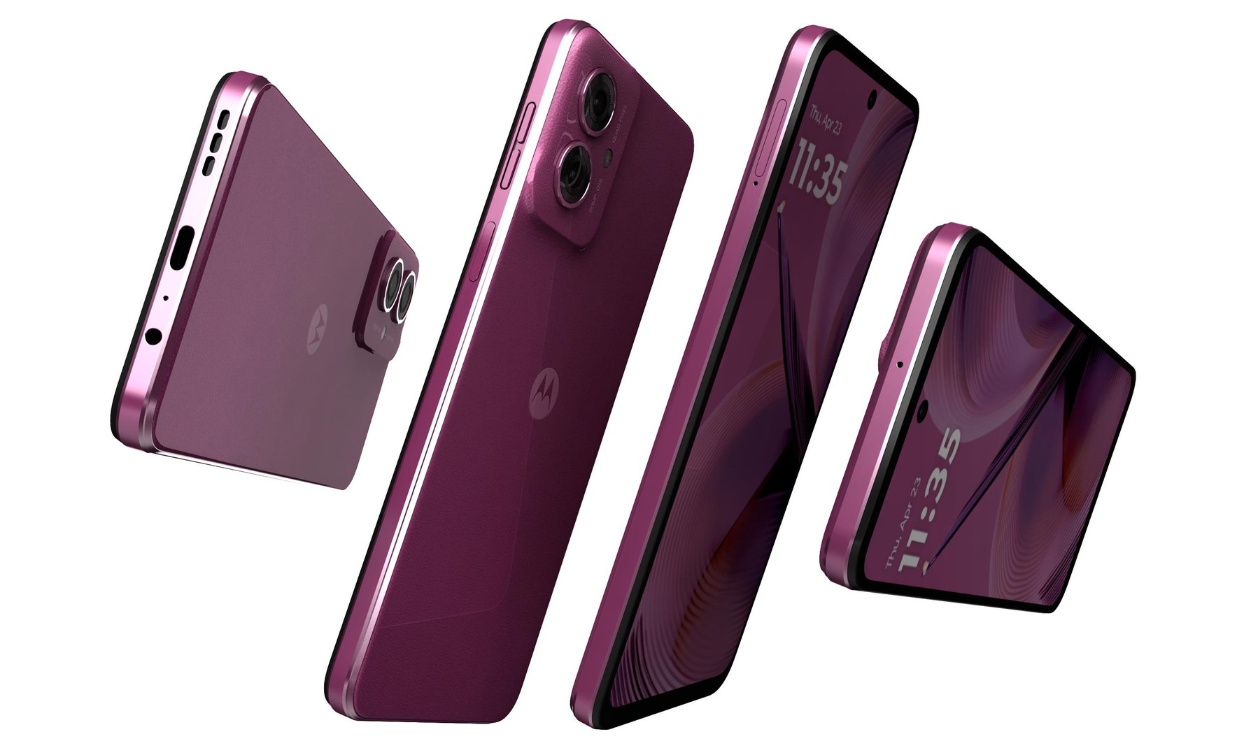3D Motorola Moto G55 5G Twilight Purple - TurboSquid 2276388
