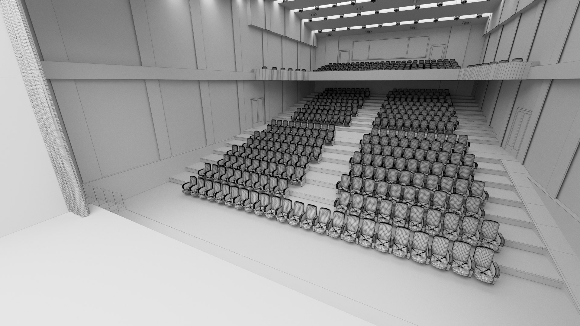 3D Convention Hall - TurboSquid 2114872
