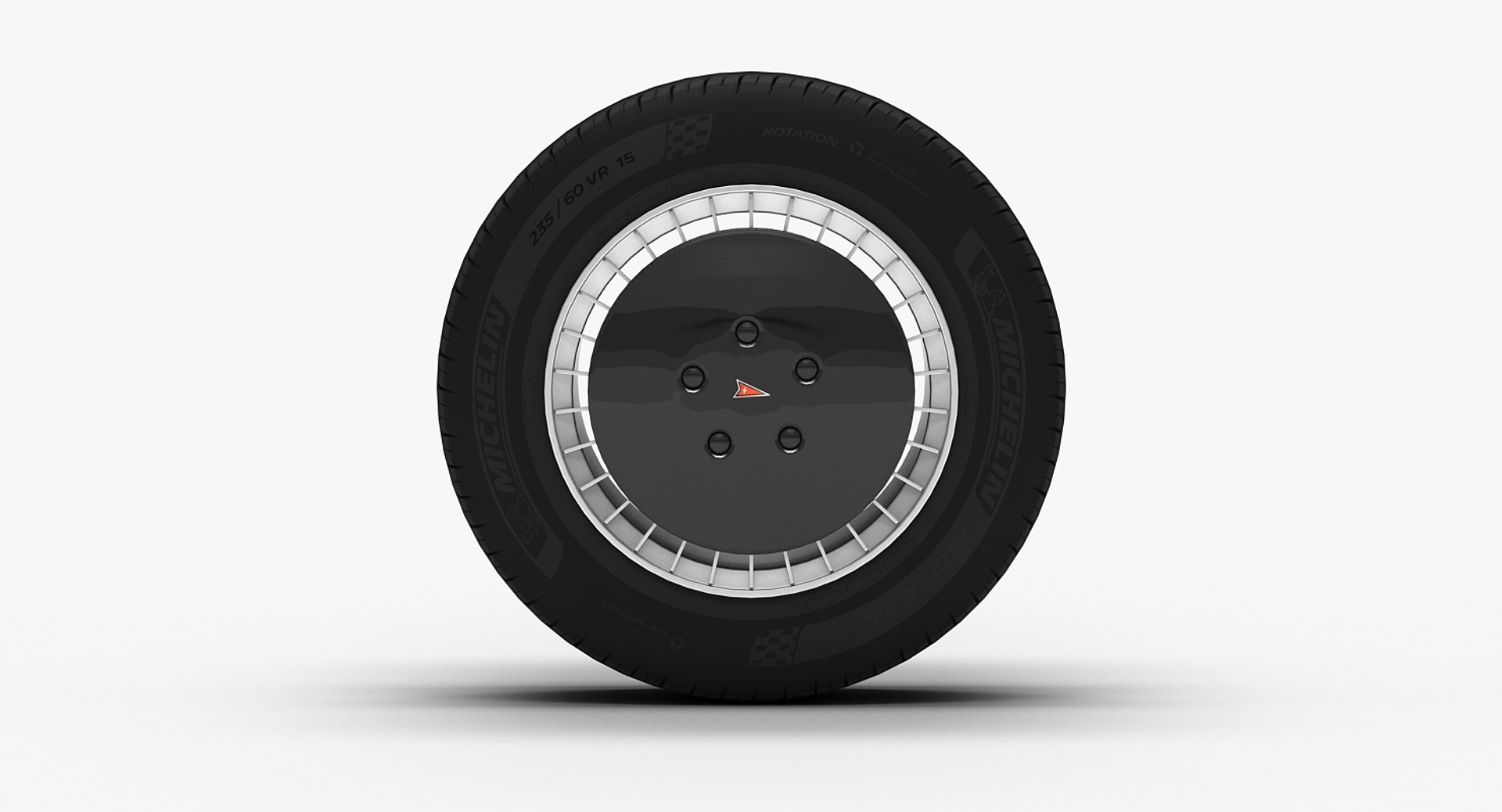 Knight rider wheel 3D model - TurboSquid 1375106