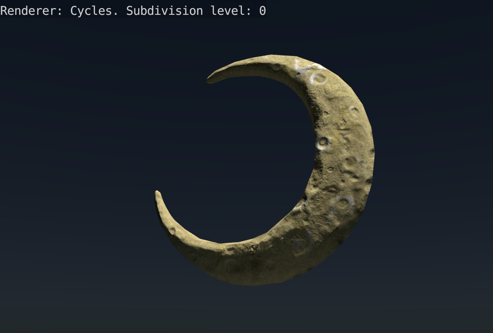 3D Crescent - TurboSquid 1154665