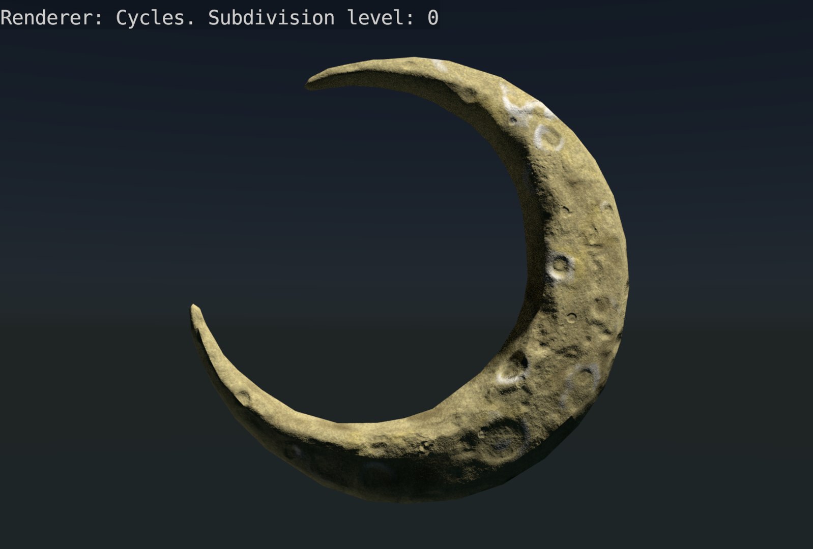 3D Crescent - TurboSquid 1154665