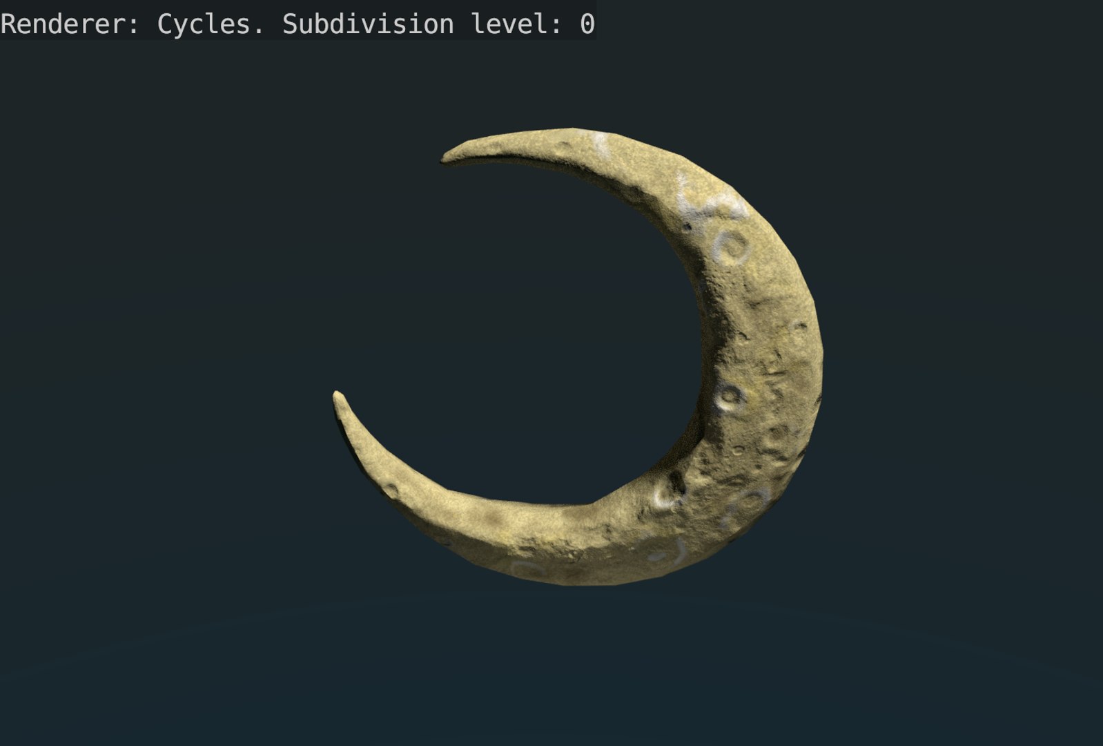3D Crescent - TurboSquid 1154665